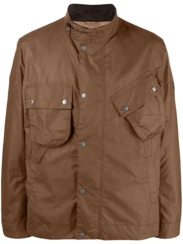 Barbour Buckle-collar Cotton Lightweight Jacket