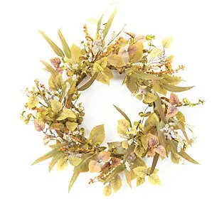 MELROSE 21' Mixed Fall Foliage Wreath