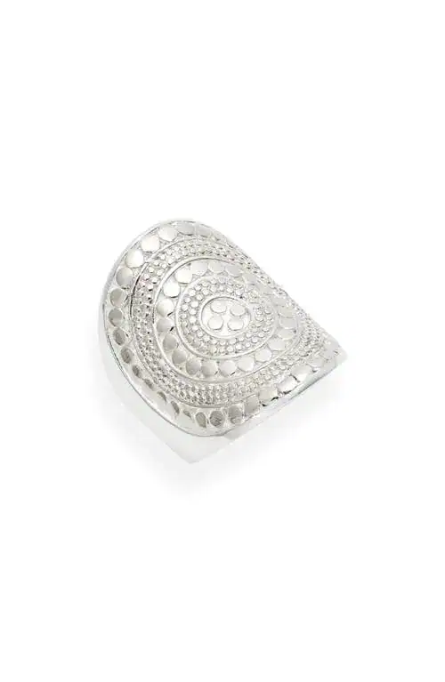 Anna Beck Classic Saddle Ring - Silver | Editorialist