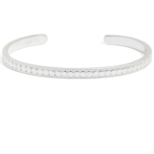 Anna Beck Classic Stacking Cuff Bracelet - Silver