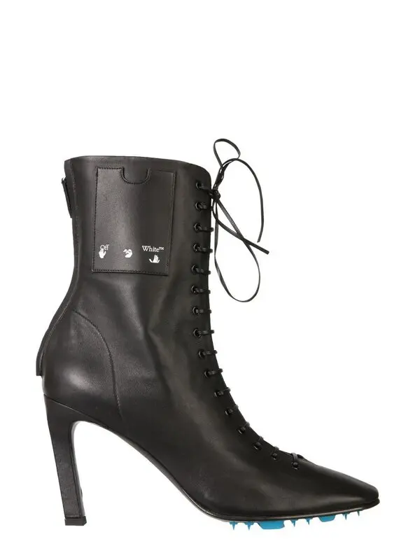 Off-White Lace Up Boots