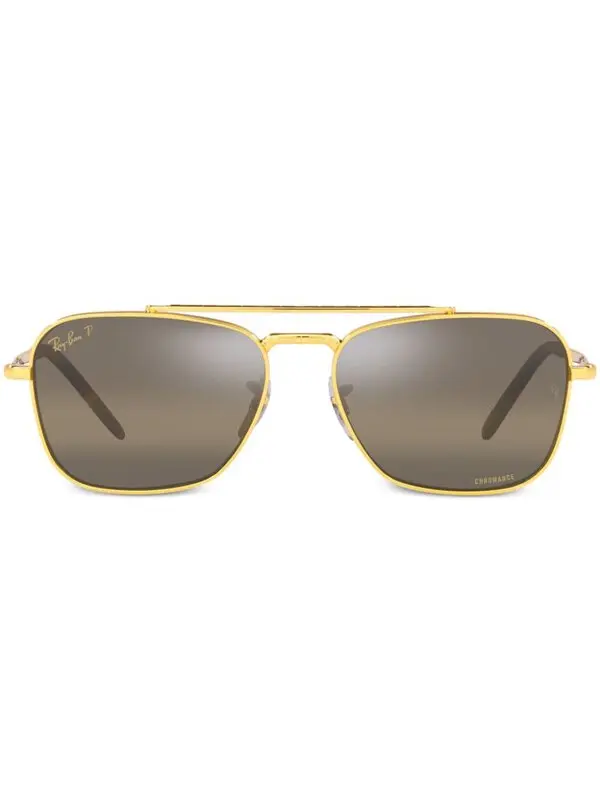 Ray-ban Caravan Tinted Sunglasses - Gold