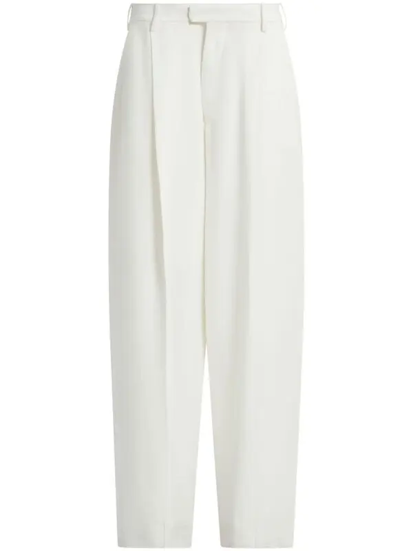 Marni Tailored Straight-leg Trousers - White