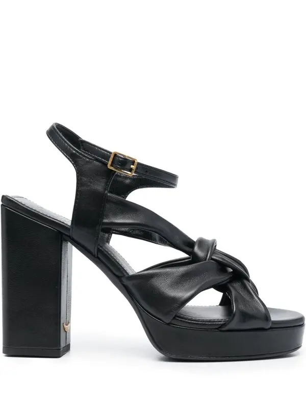 Zadig&Voltaire Forget Me Knot Leather Sandals