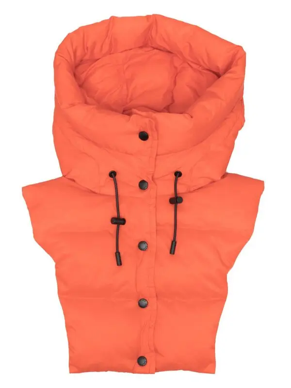 YVES SALOMON Padded Hooded Bib