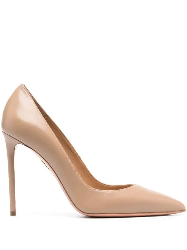 AQUAZZURA Purist 105mm Pointed-toe Pumps