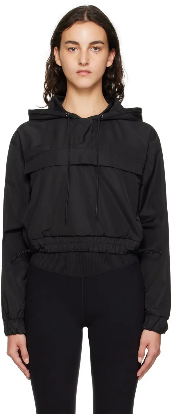 Alo International Anorak Jacket - Black | Editorialist