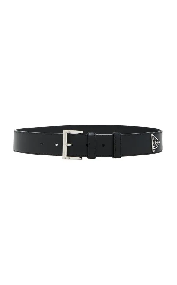 Prada Leather Belt - Black