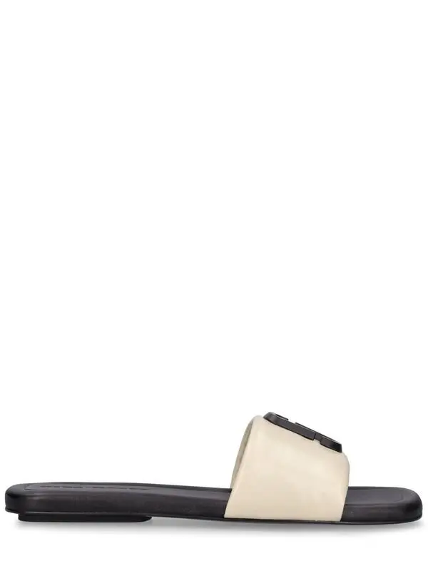 Marc Jacobs The J Marc Color Block Sandals - Black,white | Editorialist