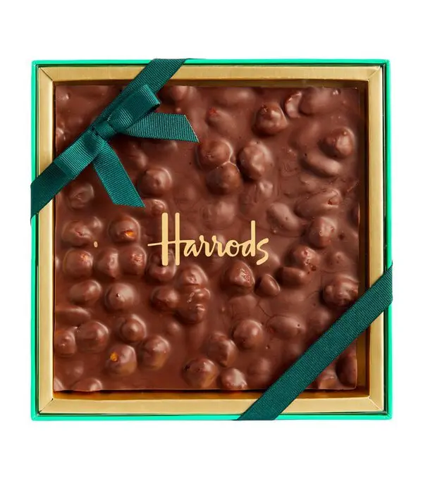 Harrods Almond And Hazelnut Chocolate Slab - Multi | Editorialist