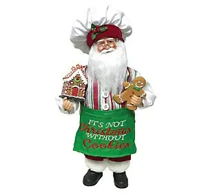 SANTA'S WORKSHOP 16' It's Not Christmas Without Cookies Claus