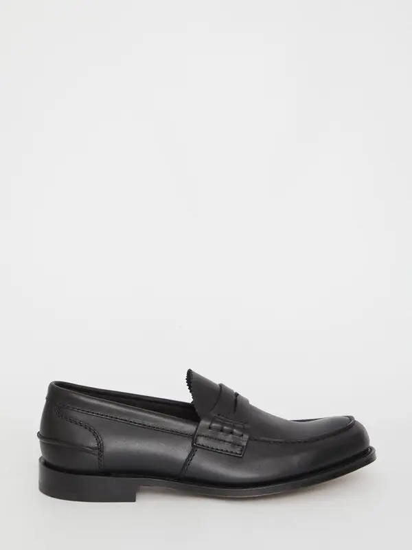 Church's Pembrey Leather Loafers - Black