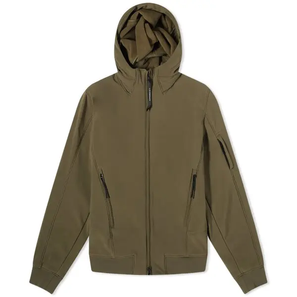 Company Shell-R Detachable Hooded Jacket In Ivy Green 71