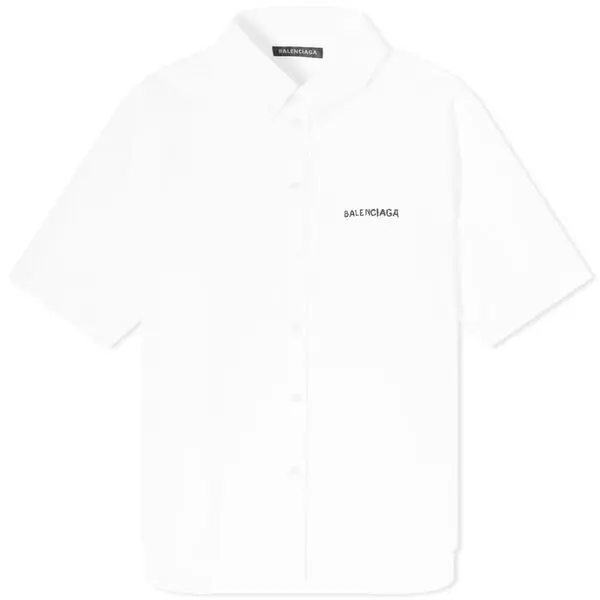 balenciaga poplin shirt