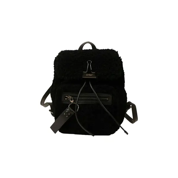 Off-White Montone Binder Mini Backpack - Black | Editorialist display picture 3