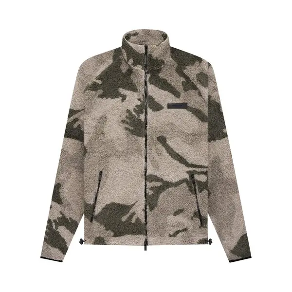 Fear Of God Polar Fleece Camo Full Zip Jacket