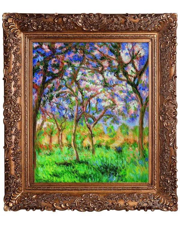 3dRose Ceramic Tile - Claude Monet's Garden In Giverny, 6x6 Inch Art Tile