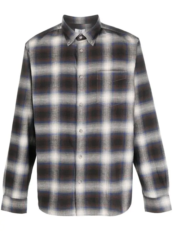 Woolrich Check-pattern Cotton Shirt