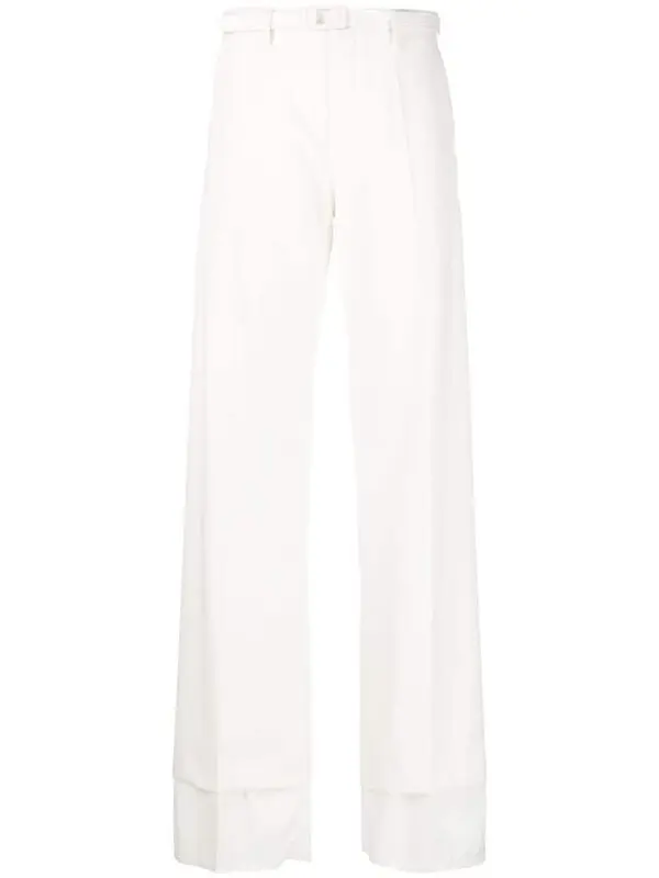 MAISON MARGIELA High-waisted Flared Trousers