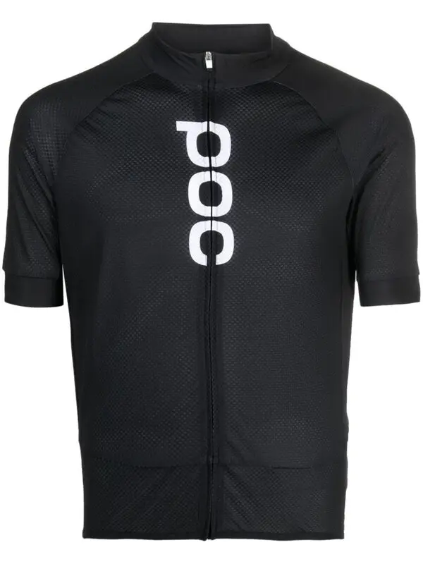 POC Logo-print Zipped Cycling Top