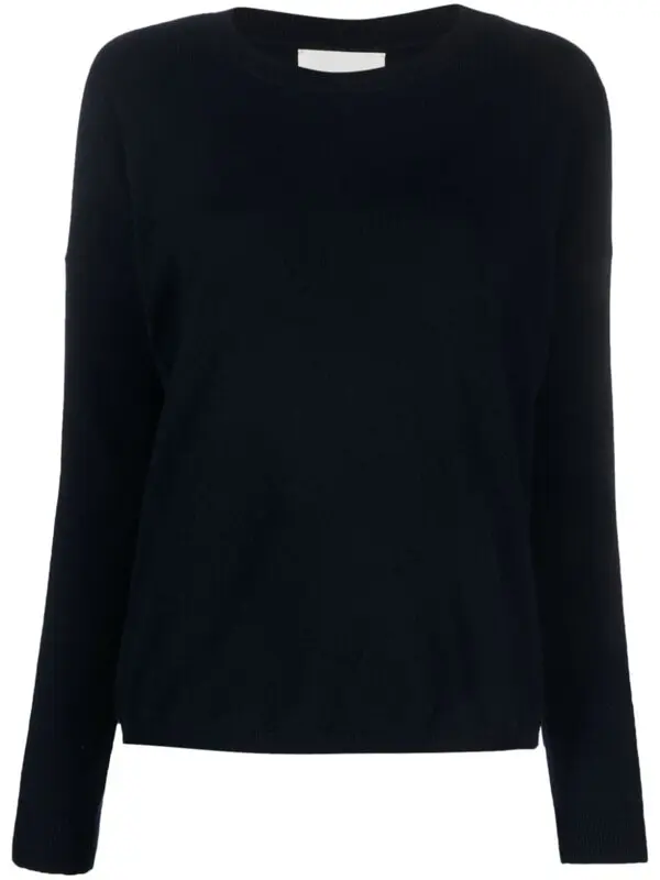 LISA YANG Long-sleeve Ribbed Cashmere Jumper - Blue