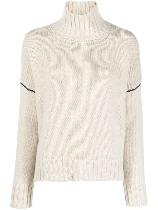 Woolrich Contrasting-stitch Knitted Jumper