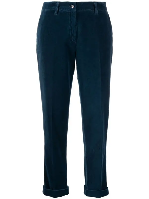 Aspesi Slim-cut Pressed-crease Trousers