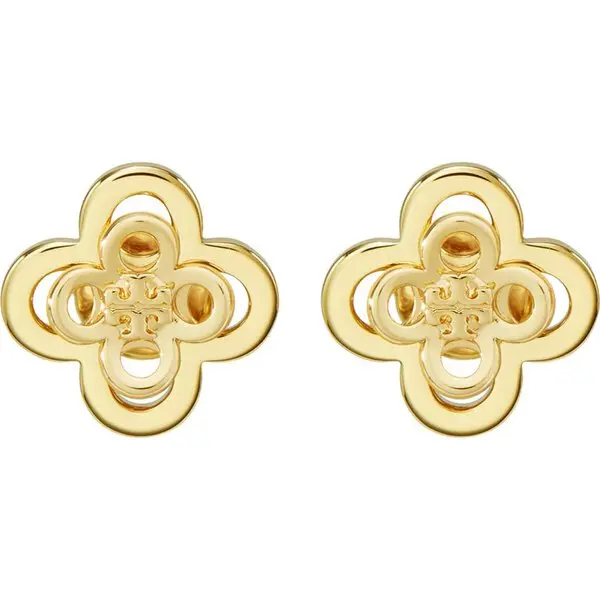 Tory Burch Kira Clover Stud Earrings