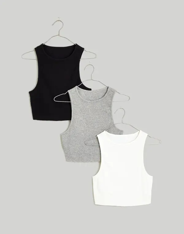 Madewell X Molly Dickson 3-pack Tank Set