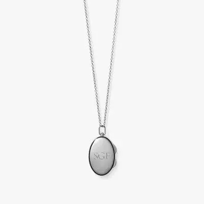 Shinola Diamond Oval Locket