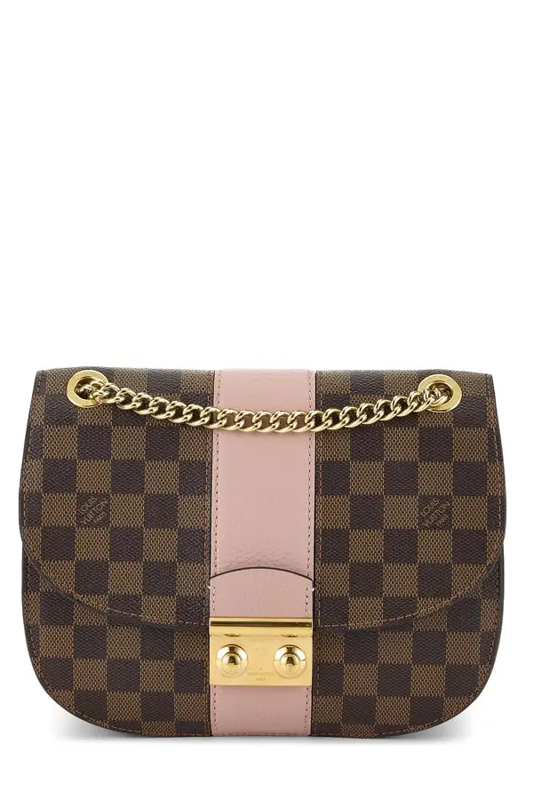LOUIS VUITTON Damier Ebene Wight - Brown