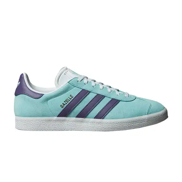 adidas gazelle silver green womens Women's Adidas Gazelle Indoor Shoes - Ash Green/Cloud White/Gum main image 1