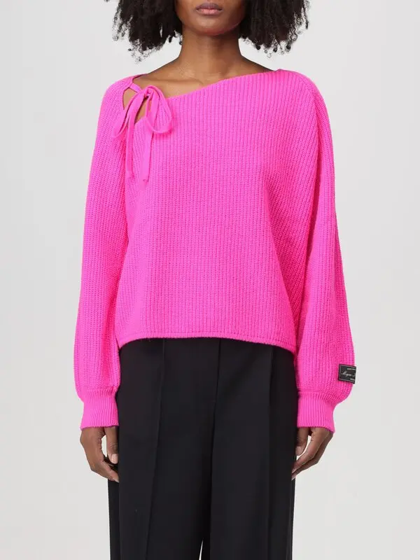 MSGM Wool And Cashmere Sweater - Fuchsia
