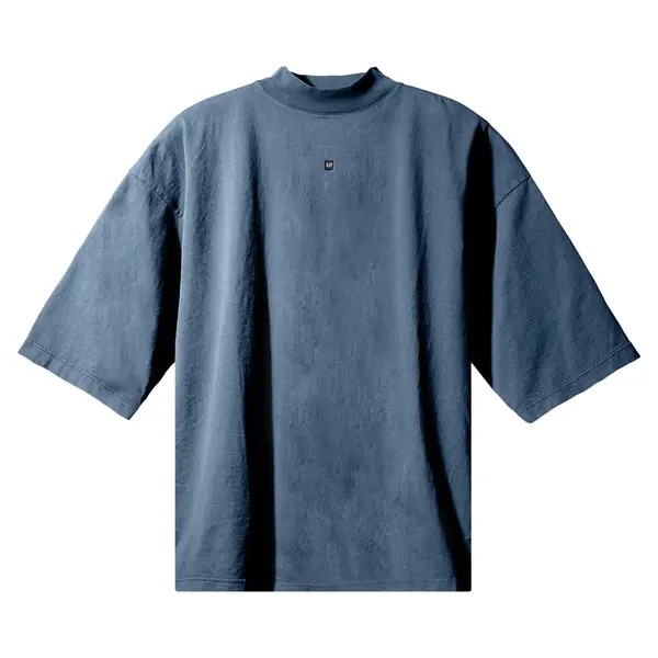 Yeezy Engineered Balenciaga Logo 3/4 Sleeve Tee 'dark