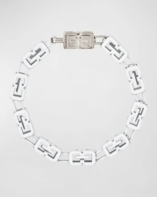 Givenchy G Cube Glow-in-the-dark Link Bracelet