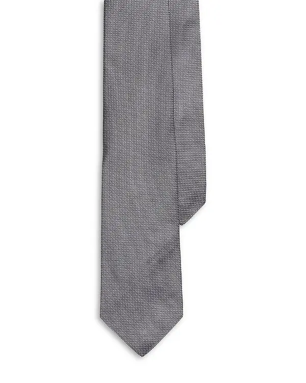 Ralph Lauren Pin Dot Silk Necktie - Navy/white