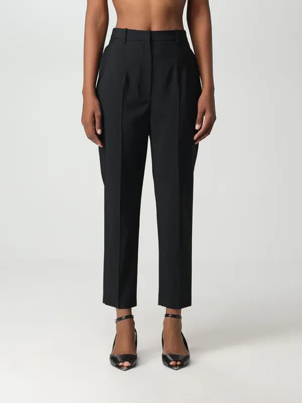 Alexander McQueen Wool And Cupro Pants