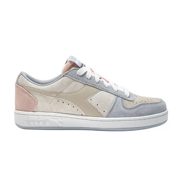 DIADORA Magic Basket Low Suede Sneakers - Grey