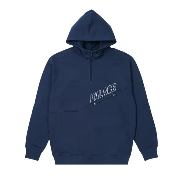 PALACE Zip Hood - Blue