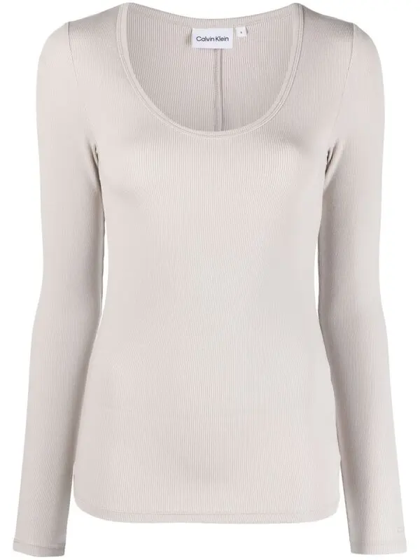 Calvin Klein Ribbed Stretch Top