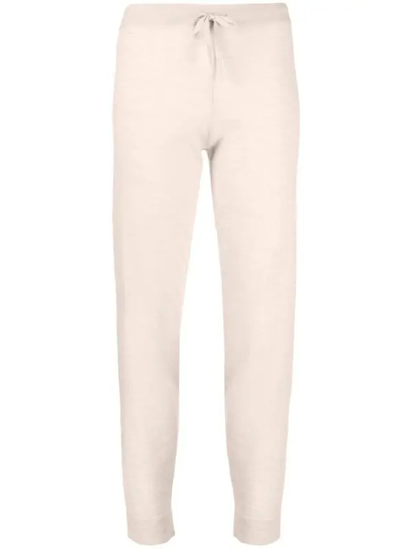 Cashmere In Love Jana Fine-knit Trousers - Brown