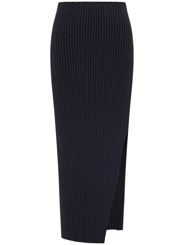 NICHOLAS Nixie Ribbed Pencil Skirt
