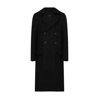 Rick Owens Slim Drella Coat In Black - 60% Off | Editorialist