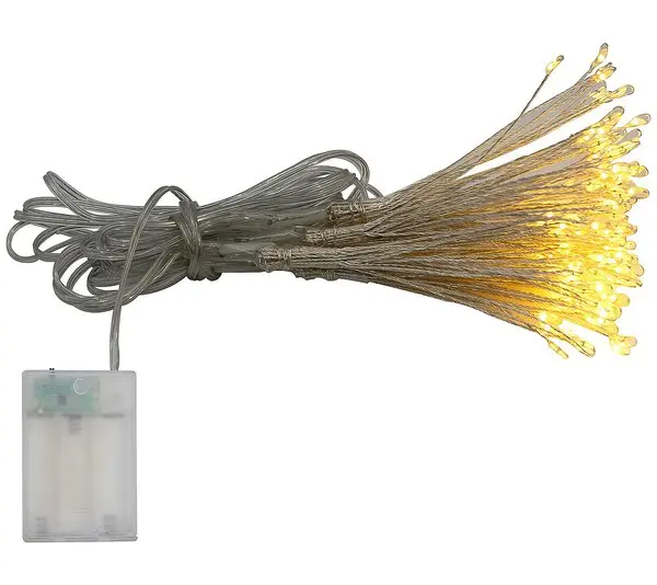 LUMABASE Battery-operated Starburst Garland Str Ing Lights