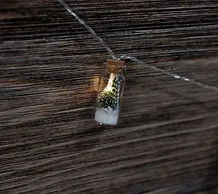 LUMABASE Mini String Light In Glass Bottle-wint Er Tree