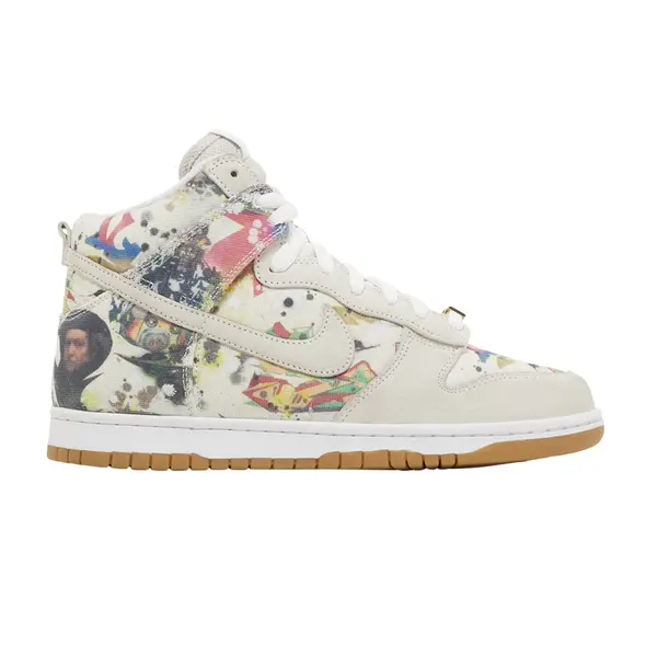 Nike Supreme X Dunk High Sb ‘rammellzee - White