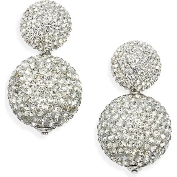 Lele Sadoughi Pavé Drop Earrings