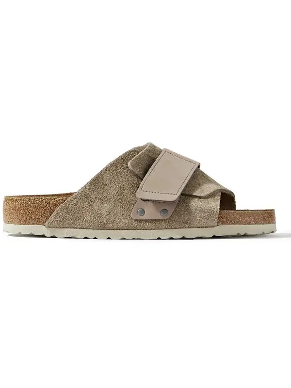 BIRKENSTOCK Kyoto Suede Sandals