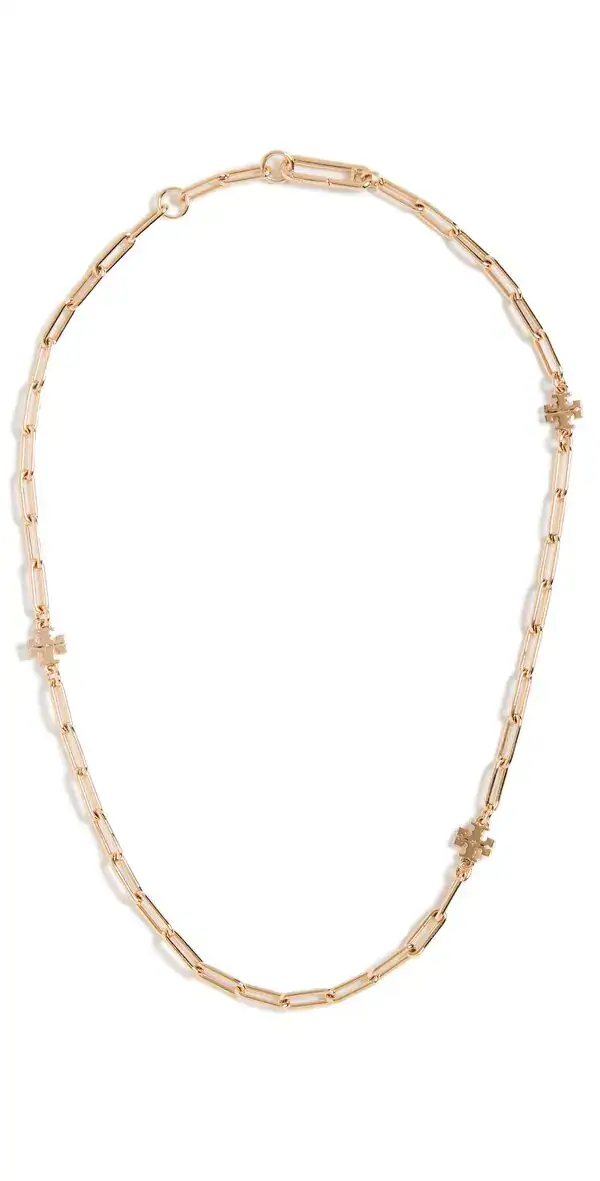 Tory Burch Good Luck Chain Necklace - Tory Gold | Editorialist