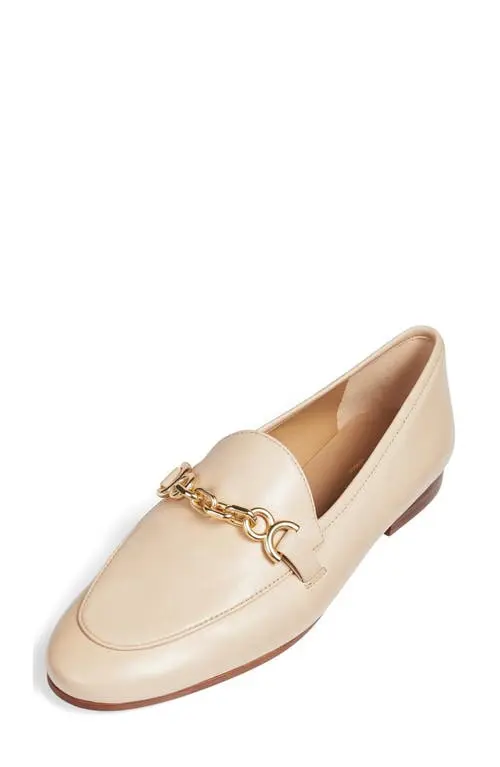 LK BENNETT Adalynn Leather Loafer - Latte